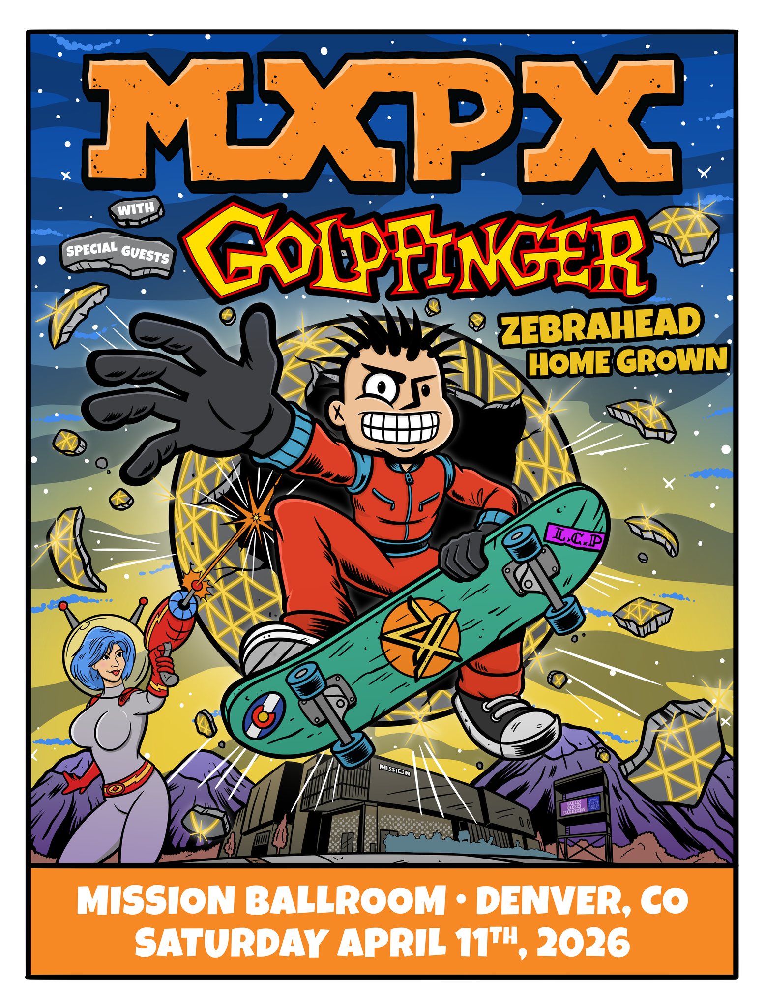 MxPx, Goldfinger, Zebrahead, Home Grown - Denver, CO at Mission Ballroom